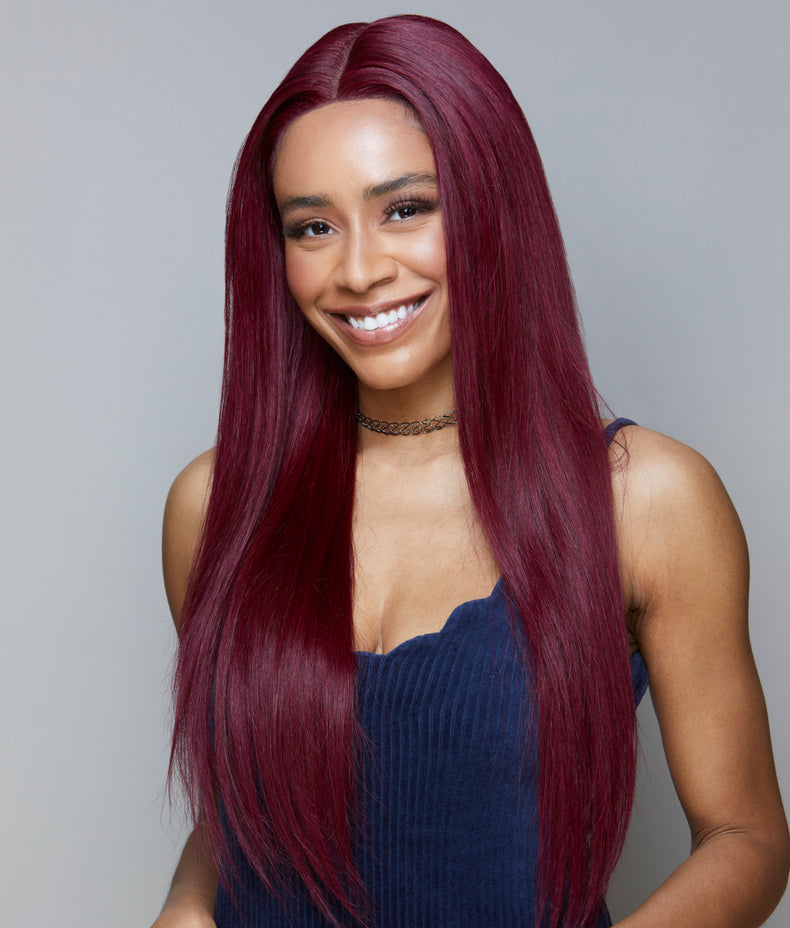 Straight Center Part Lace Wig | Mayvenn